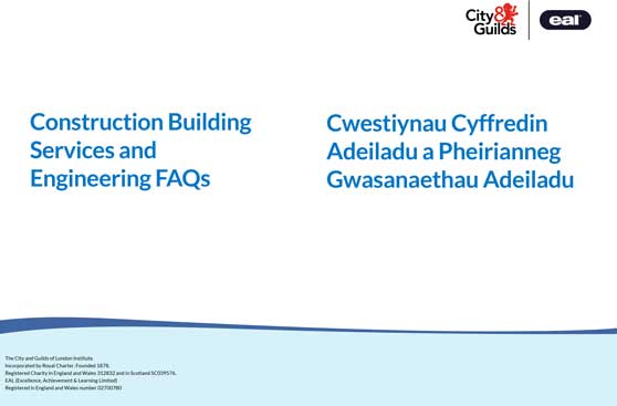 Construction Building Services and Engineering FAQs | Skills for Wales